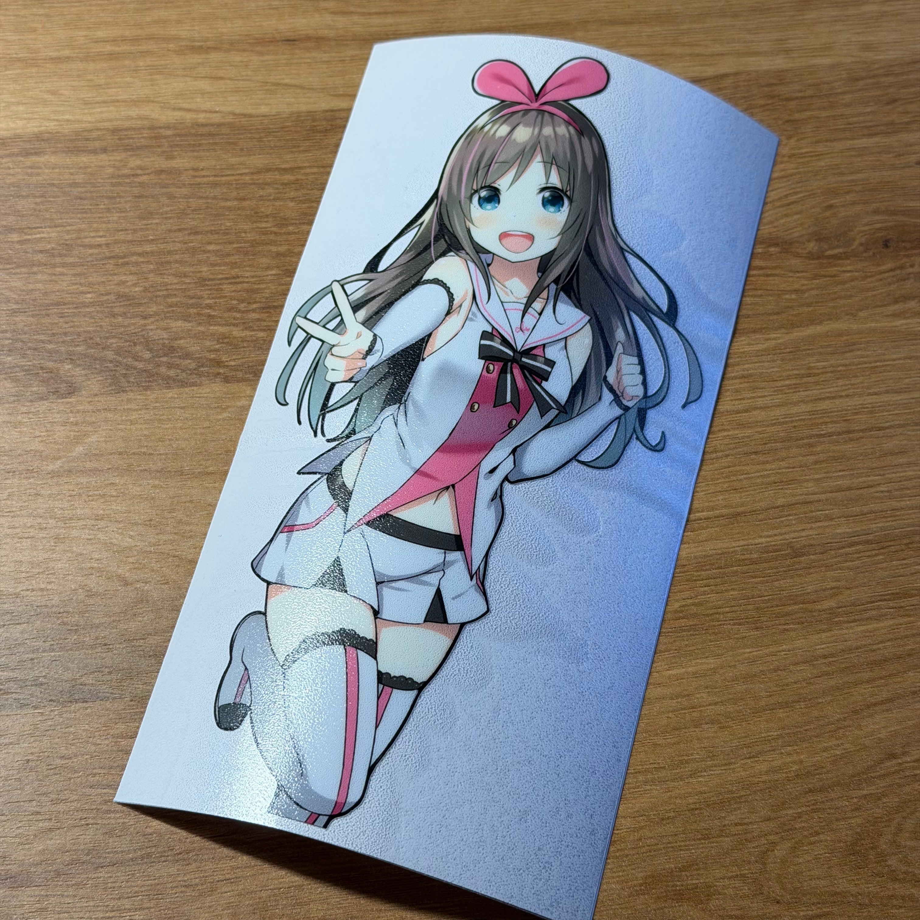Waifu Anime Sticker Car Decal for Windows, Laptop, Phone Sticker ...