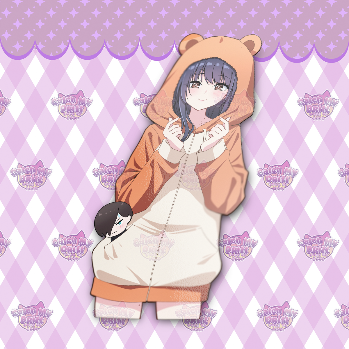 Waifu Anime Sticker Car Decal for Windows, Laptop, Phone Sticker ...